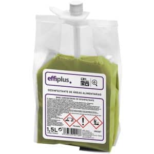 EFFIPLUS DESINFECTANTE DE AREAS ALIMENTARIAS 1,5 L – Ceamar Distribuciones
